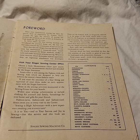 Singer | Other | Vintage Singer Dressmaking Guide | Poshmark